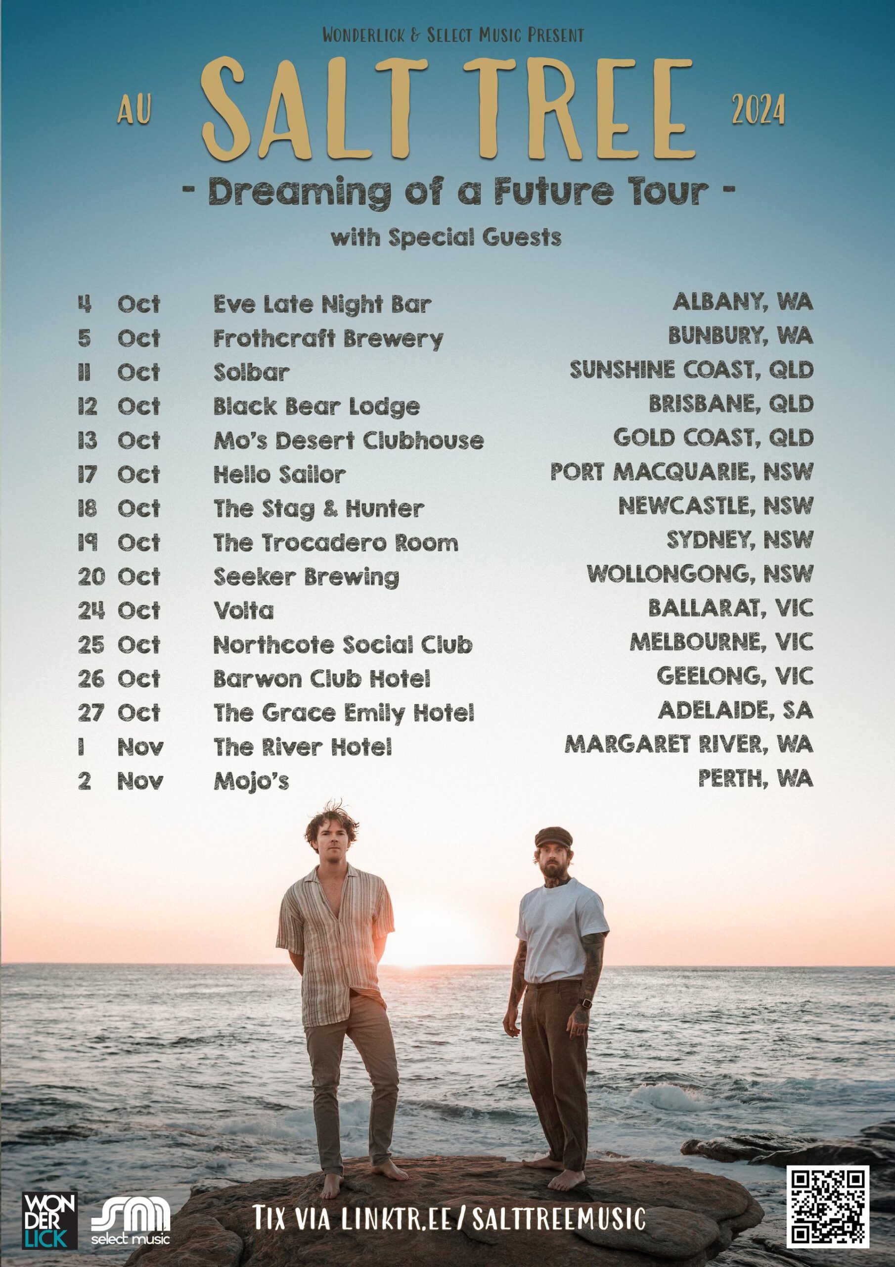 Salt Tree Announce October 2024 Australian Headline Tour; Release New ...