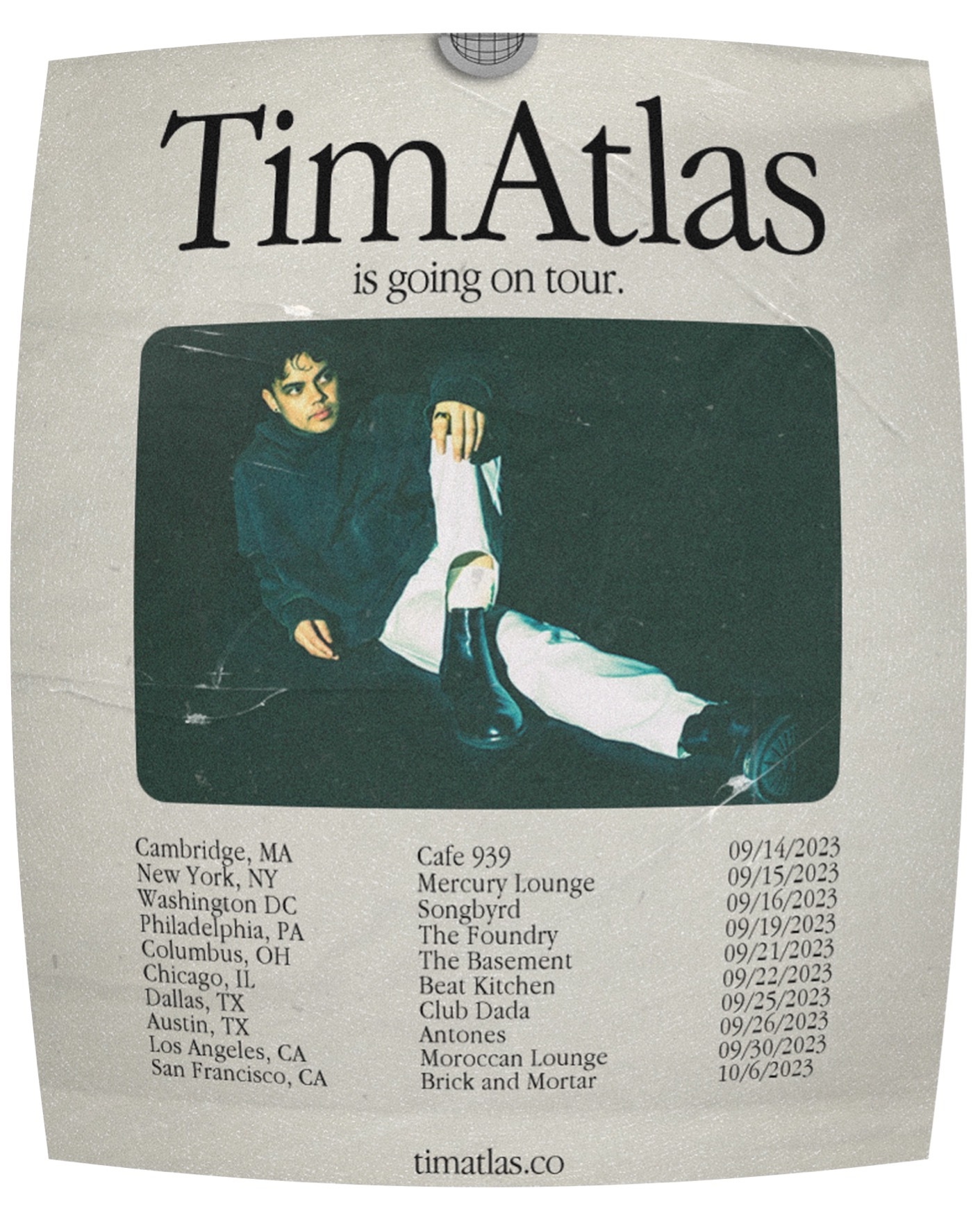 Tim Atlas Drops New EP 'Le Soir'; U.S. Headline Tour Slated For ...